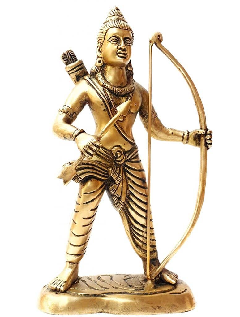 Brass Lord Ram Idol/Rama Statue/Bhagwan Ram Murti - Buy Indian ...