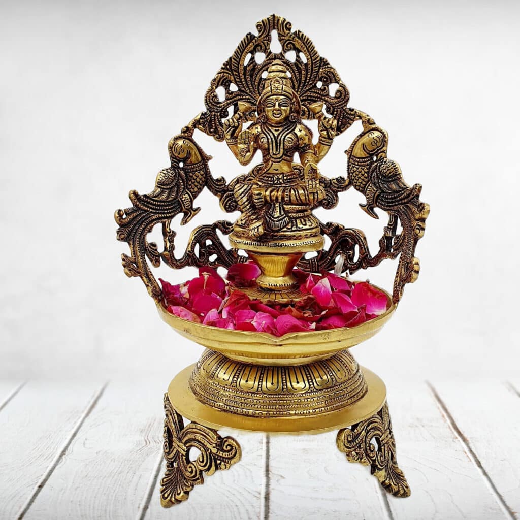 Brass Lord Krishna Arjun Rath - Buy Indian Handicrafts Online I ...