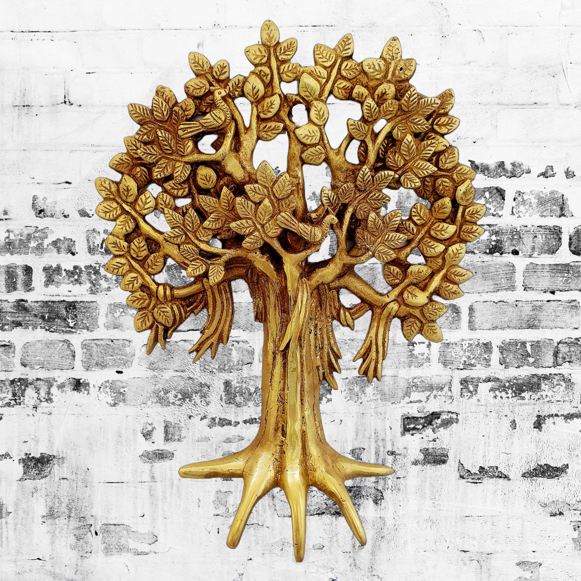 Brass Kalpavriksha Tree/Tree of Life Wall hanging - Buy Indian ...