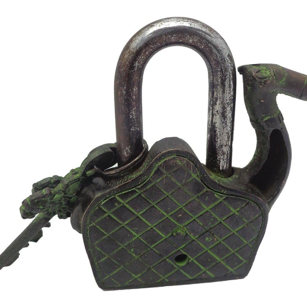 Mohanjodero Brass Camel Shaped lock Buy Indian Handicrafts Online I ...