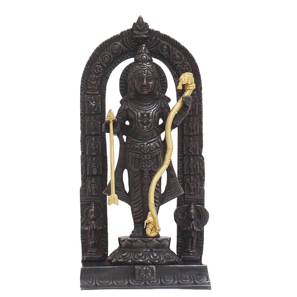 Brass Lord Ayodhya Ram Idol Replica/Rama Statue/Bhagwan Ram Murti - Buy ...